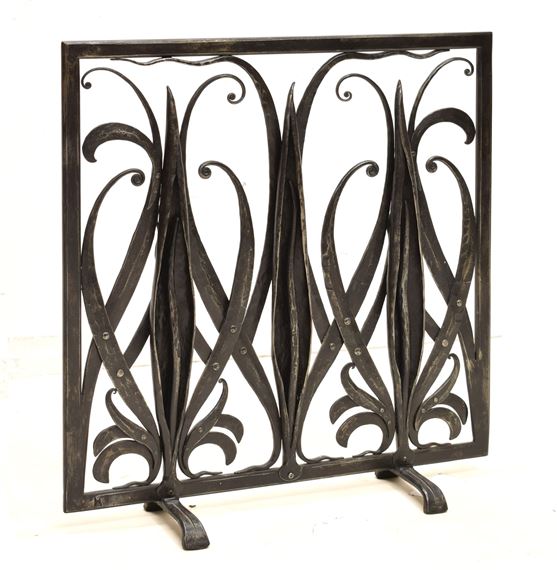 James Horrobin | Contemporary wrought iron fire screen | MutualArt