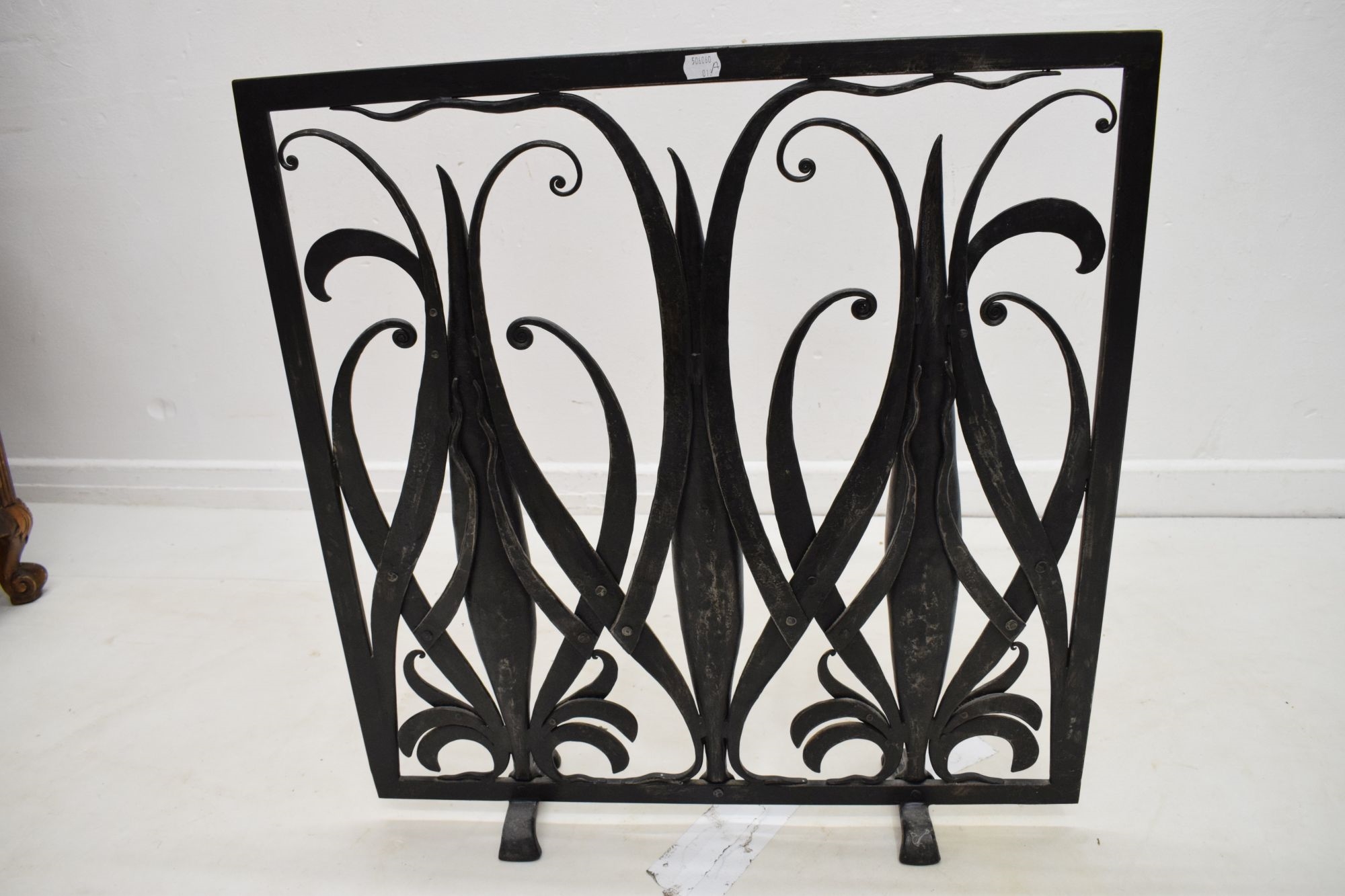 James Horrobin | Contemporary wrought iron fire screen | MutualArt