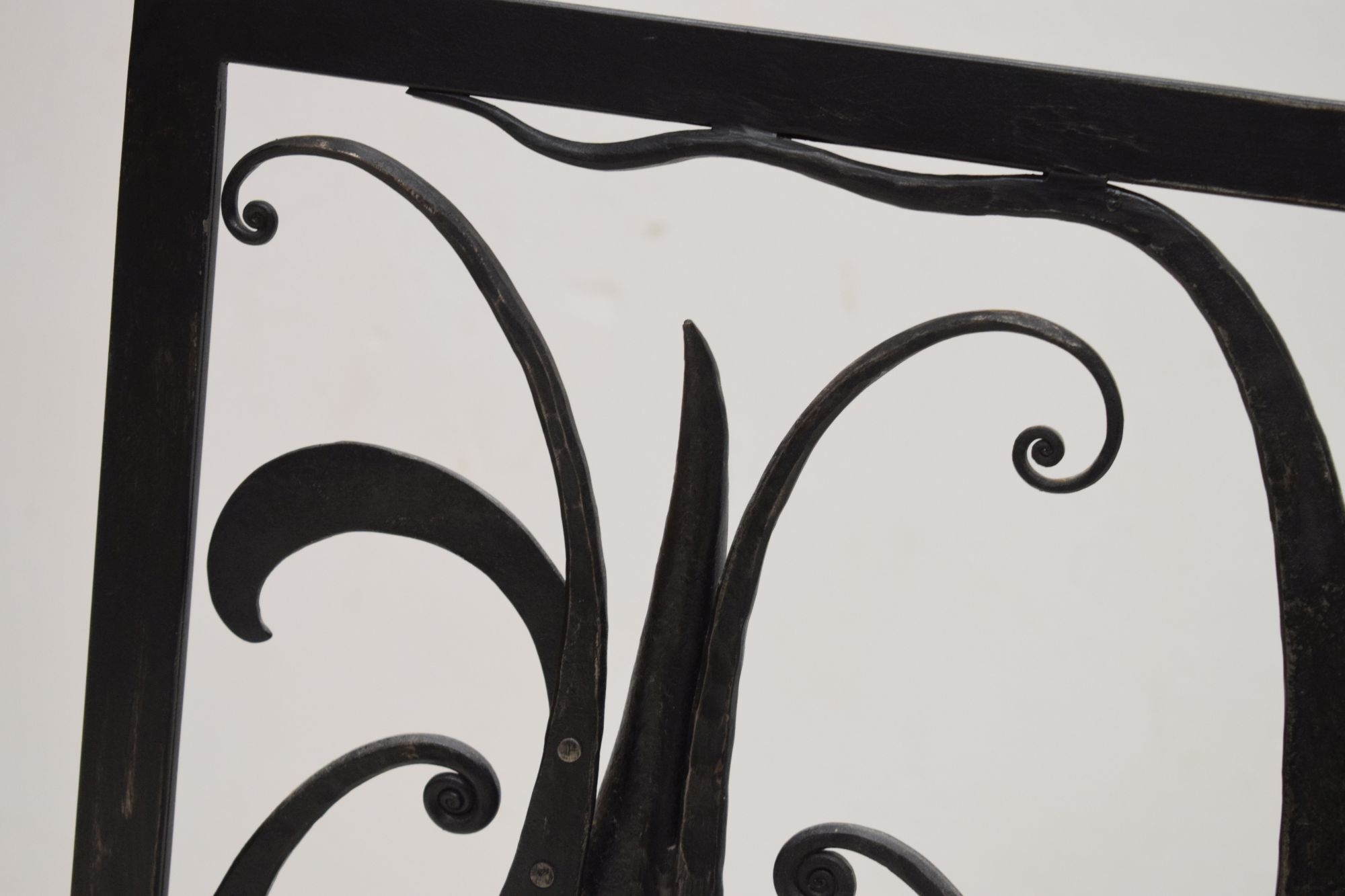 James Horrobin | Contemporary wrought iron fire screen | MutualArt