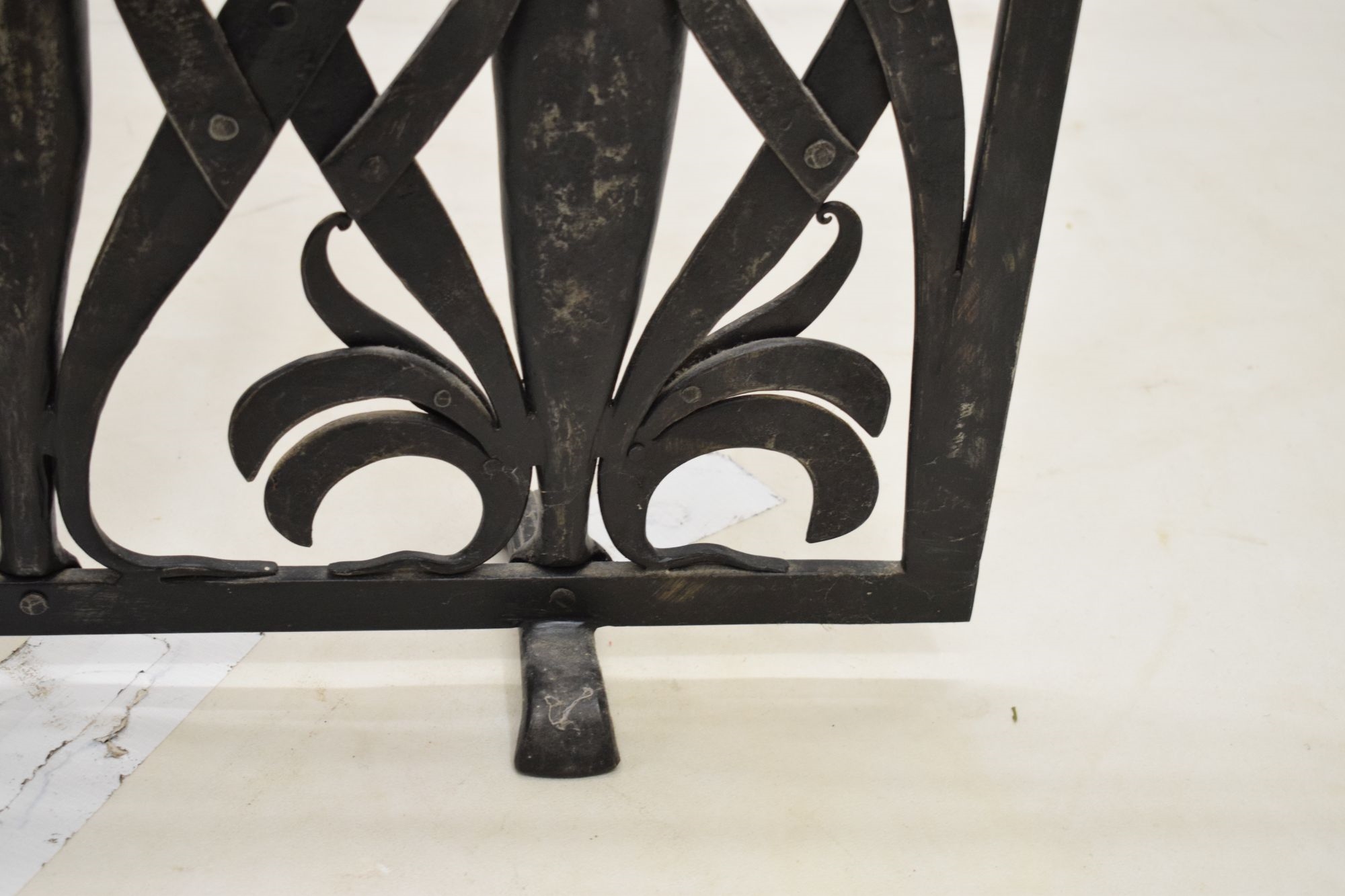 James Horrobin | Contemporary wrought iron fire screen | MutualArt