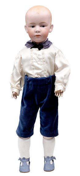 Gebruder Heubach | A Gebruder Heubach bisque character boy doll (Circa ...