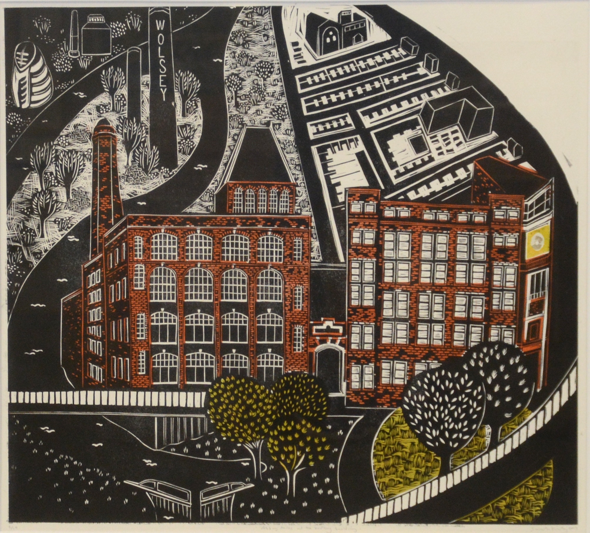 Sarah Kirby | Abbey Mills and the Wolsey Building (2013) | MutualArt