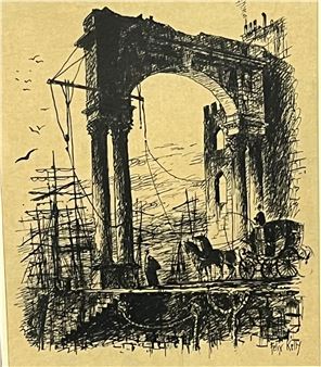 Felix Kelly | An Alpine Folly | MutualArt