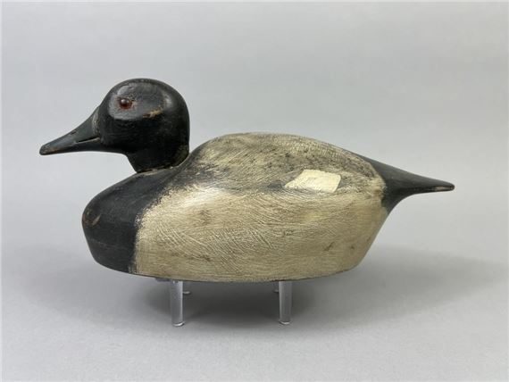 August Moak | Bluebill Drake Duck Decoy | MutualArt