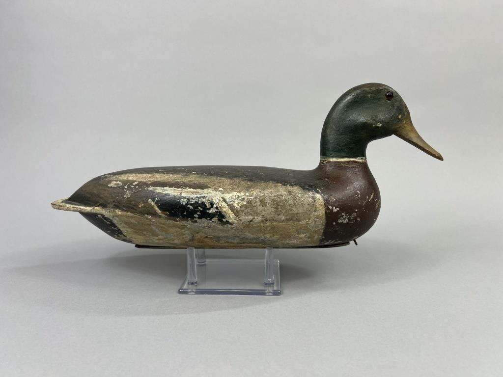 George Cunningham | George Cunningham Mallard Drake Duck Decoy | MutualArt