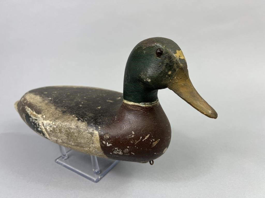 George Cunningham | George Cunningham Mallard Drake Duck Decoy | MutualArt