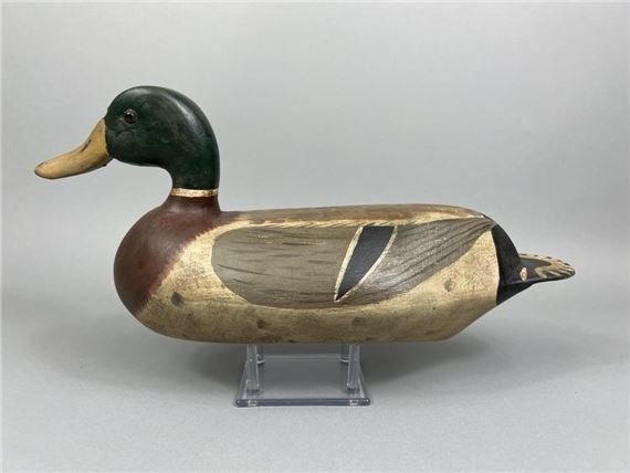 Jacob Scholer | Jacob Scholer Mallard Drake Duck Decoy | MutualArt