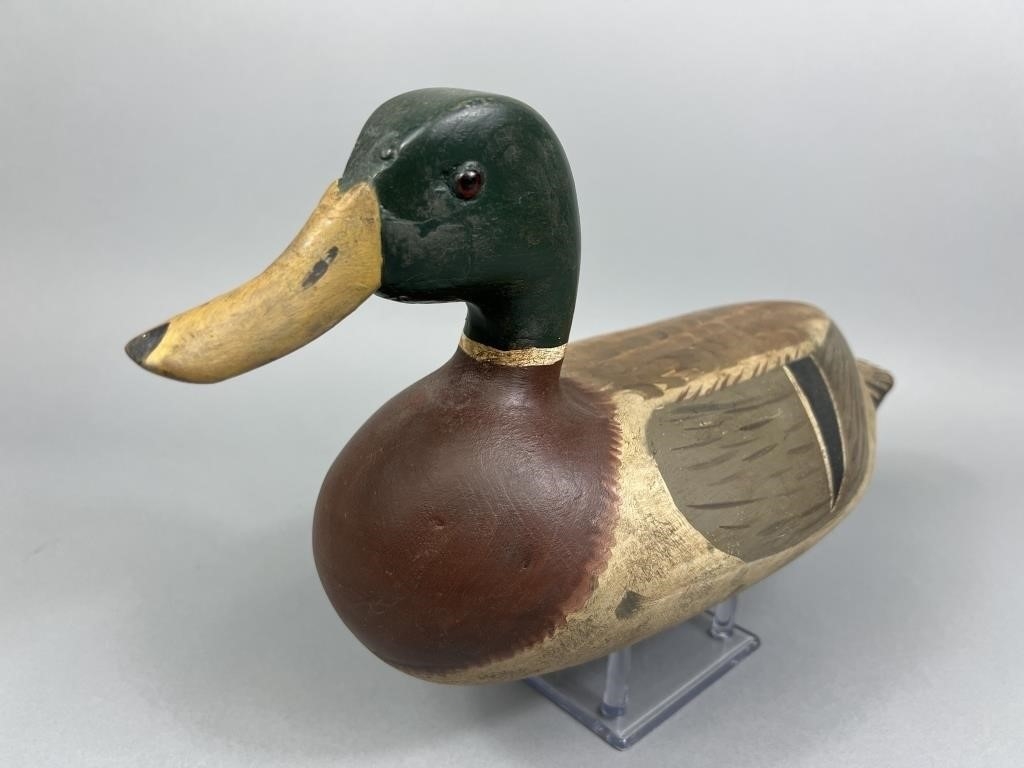 Jacob Scholer | Jacob Scholer Mallard Drake Duck Decoy | MutualArt