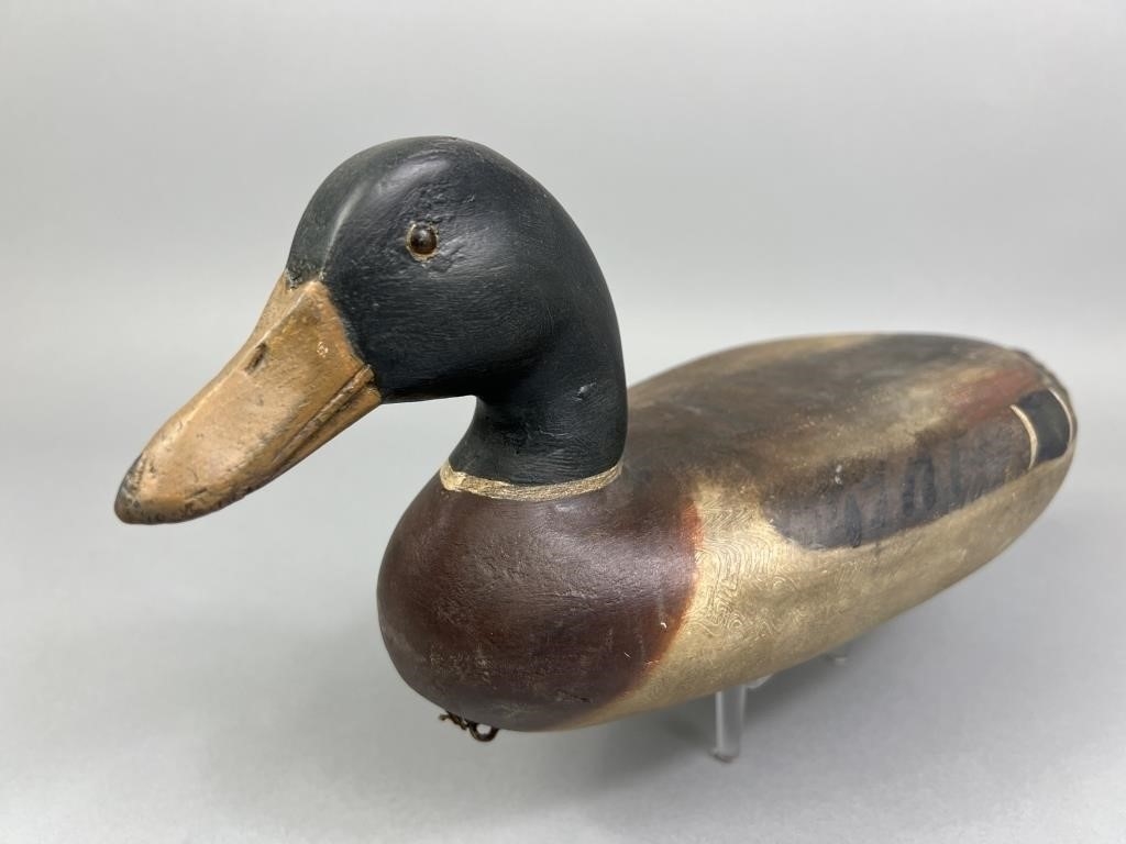 Henry Holmes | Henry Holmes Mallard Drake Duck Decoy | MutualArt