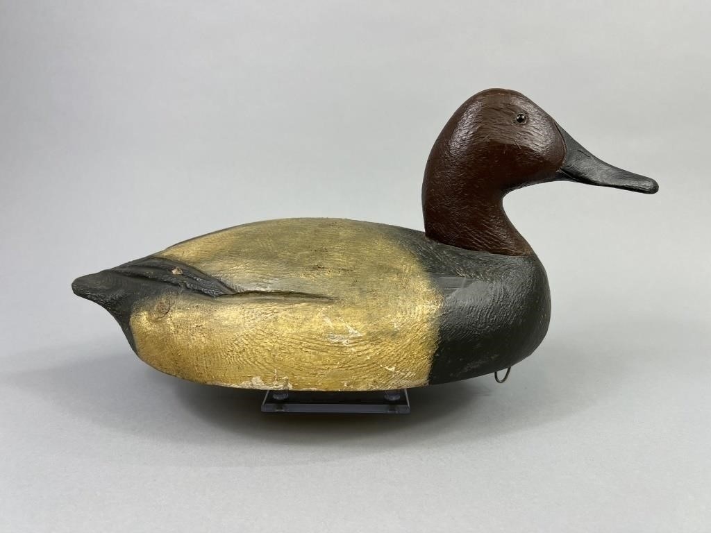 Ben Schmidt | Canvasback Drake Duck Decoy | MutualArt
