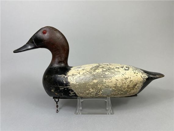 G. Bert Graves | Canvasback Drake Duck Decoy | MutualArt