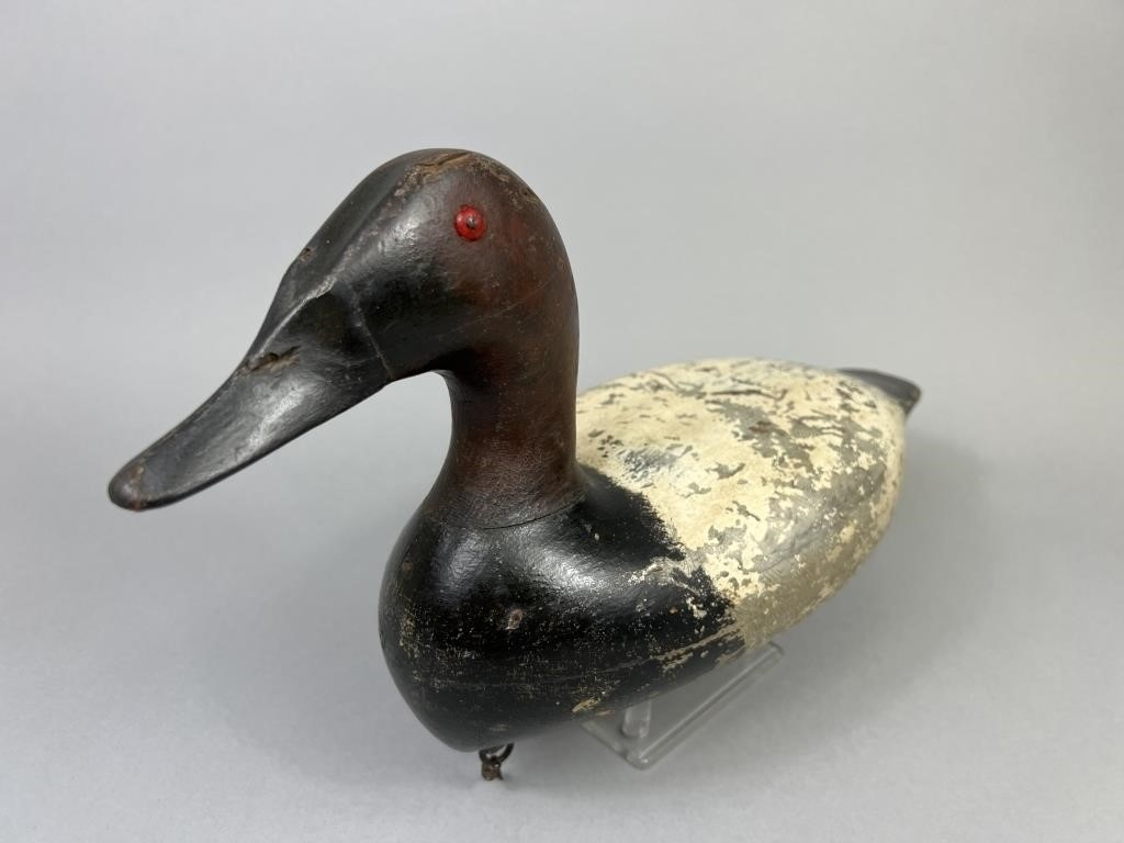 G. Bert Graves | Canvasback Drake Duck Decoy | MutualArt