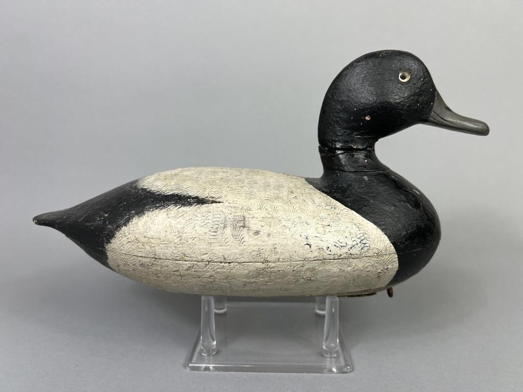 Robert Elliston | Bluebill Drake Duck Decoy | MutualArt