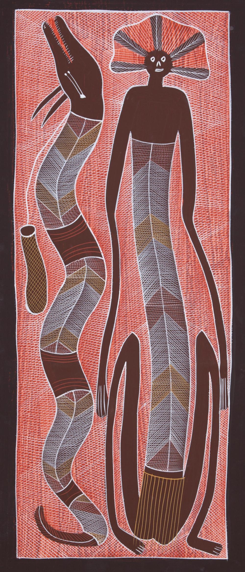 Edward Blitner | Rainbow Serpent & Lightening Spirit 2013 (2013 ...