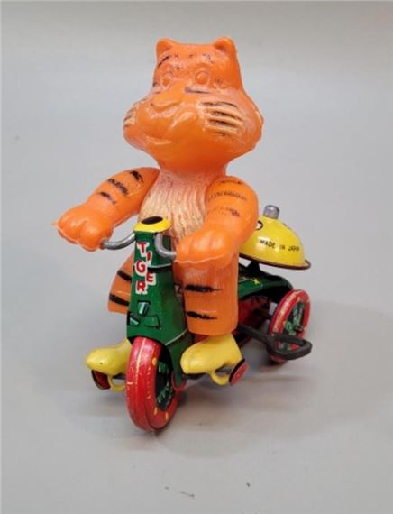 Louis Marx | 1960's Tiger Trike Marx Wind-Up Toy (1960) | MutualArt