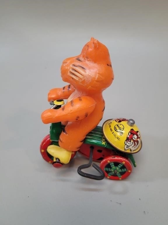 Louis Marx | 1960's Tiger Trike Marx Wind-Up Toy (1960) | MutualArt