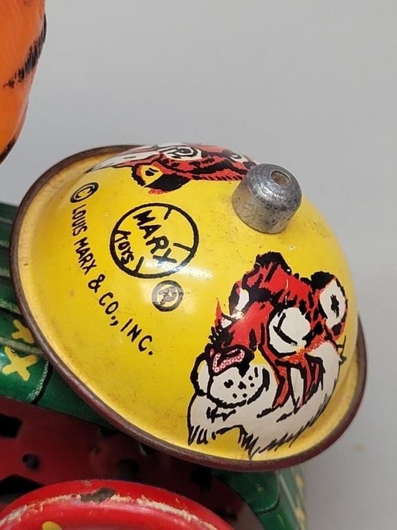 Louis Marx | 1960's Tiger Trike Marx Wind-Up Toy (1960) | MutualArt
