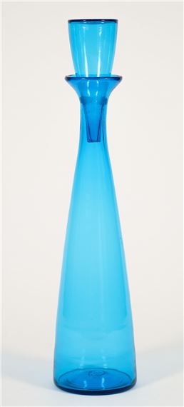 Wayne Husted | Blenko Glass Model 6138 Floor Decanter 1961 (1961 ...