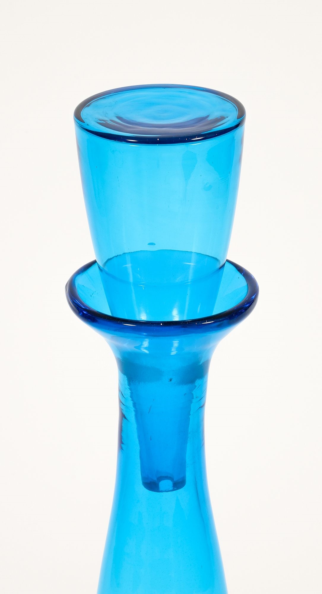 Wayne Husted | Blenko Glass Model 6138 Floor Decanter 1961 (1961 ...