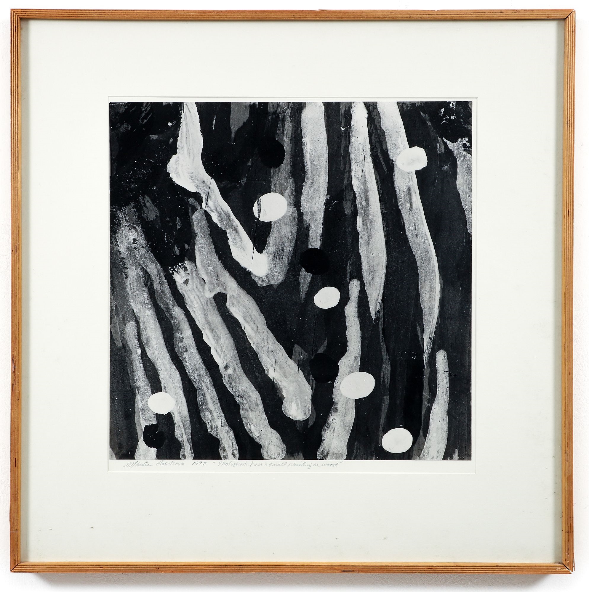 Martin Prekop | Photograph from a Small Painting on Wood (1992) | MutualArt