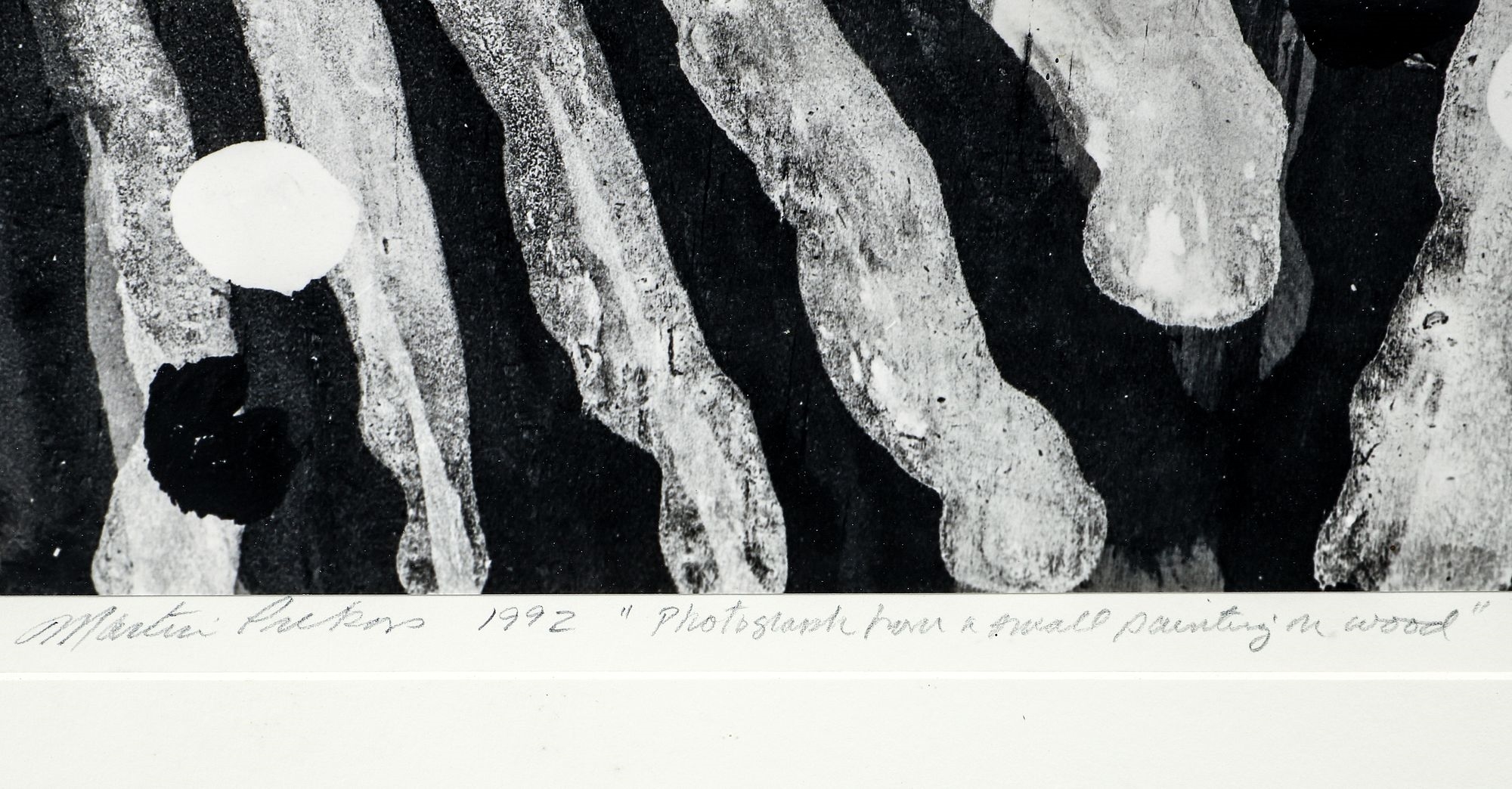 Martin Prekop | Photograph from a Small Painting on Wood (1992) | MutualArt