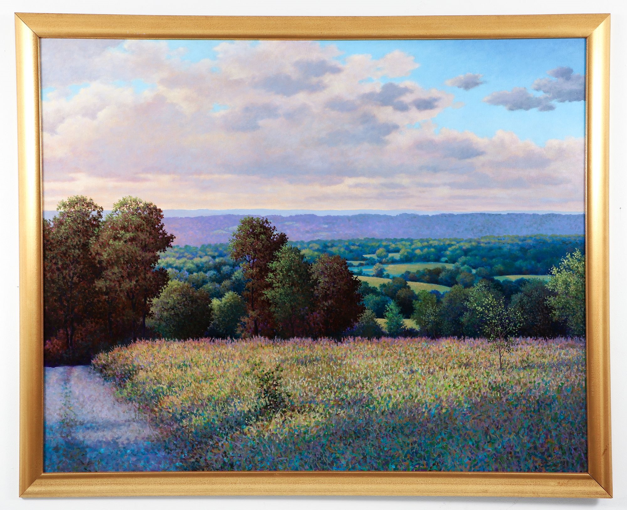 Jim Salem | Jim Salem 1994 painting Stone Creek Ridge, Huntington ...