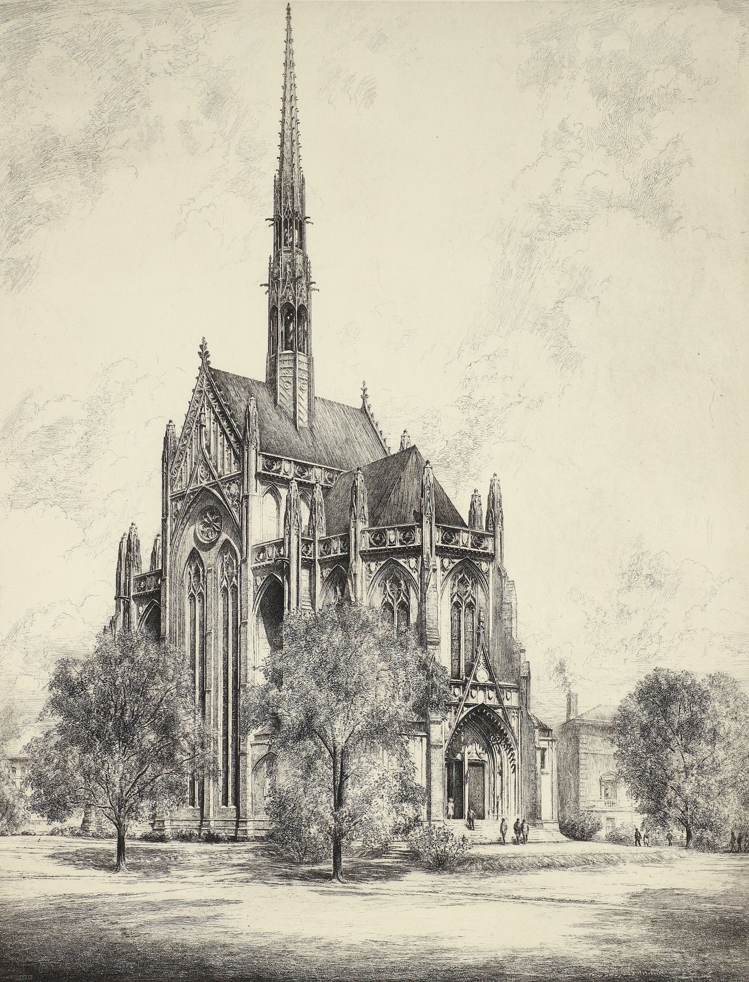 Louis Orr | Heinz Memorial Chapel (19) | MutualArt