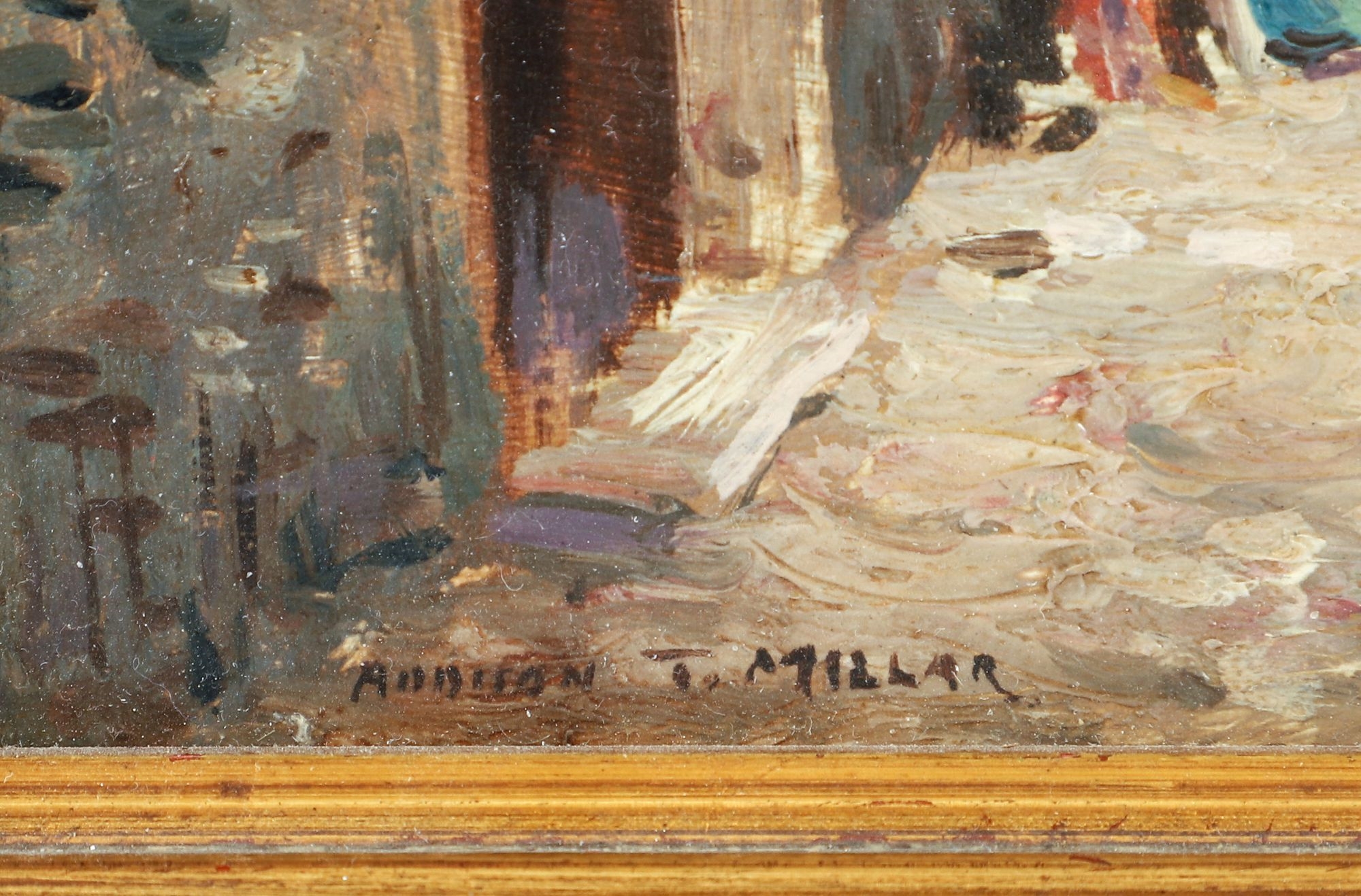 Addison Thomas Millar | Algerian Street Scene | MutualArt