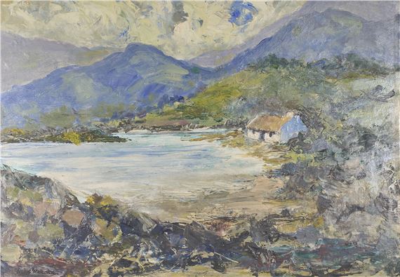 Gladys MacCabe | Lakeside Cottage in the Mournes | MutualArt