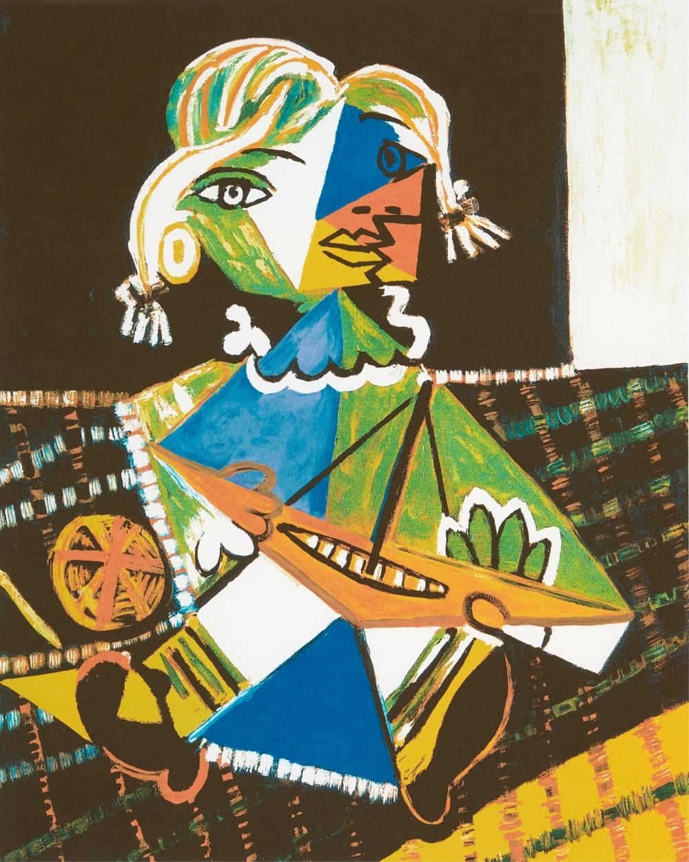Pablo Picasso | Maya with Boat | MutualArt