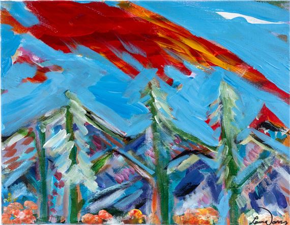 Laura Davis | Fiery Night | MutualArt