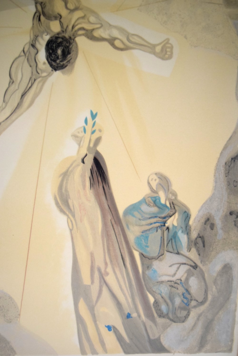 Salvador Dalí | The Apparition of Christ | MutualArt