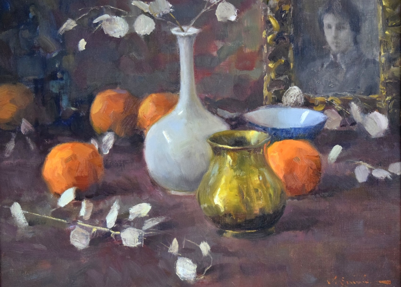 John Encinias | Brass Pot | MutualArt