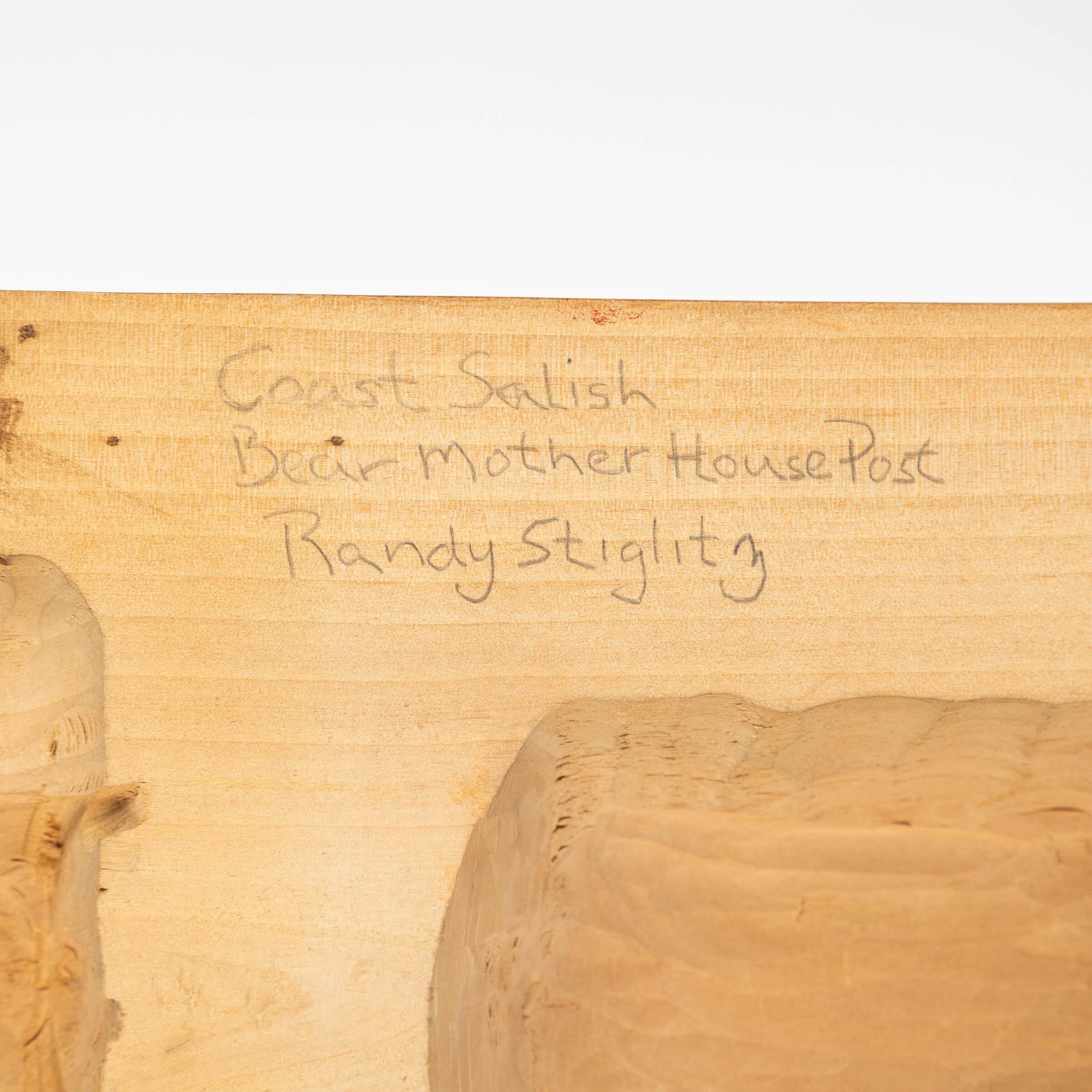 Randy Stiglitz | BEAR MOTHER HOUSE POST | MutualArt