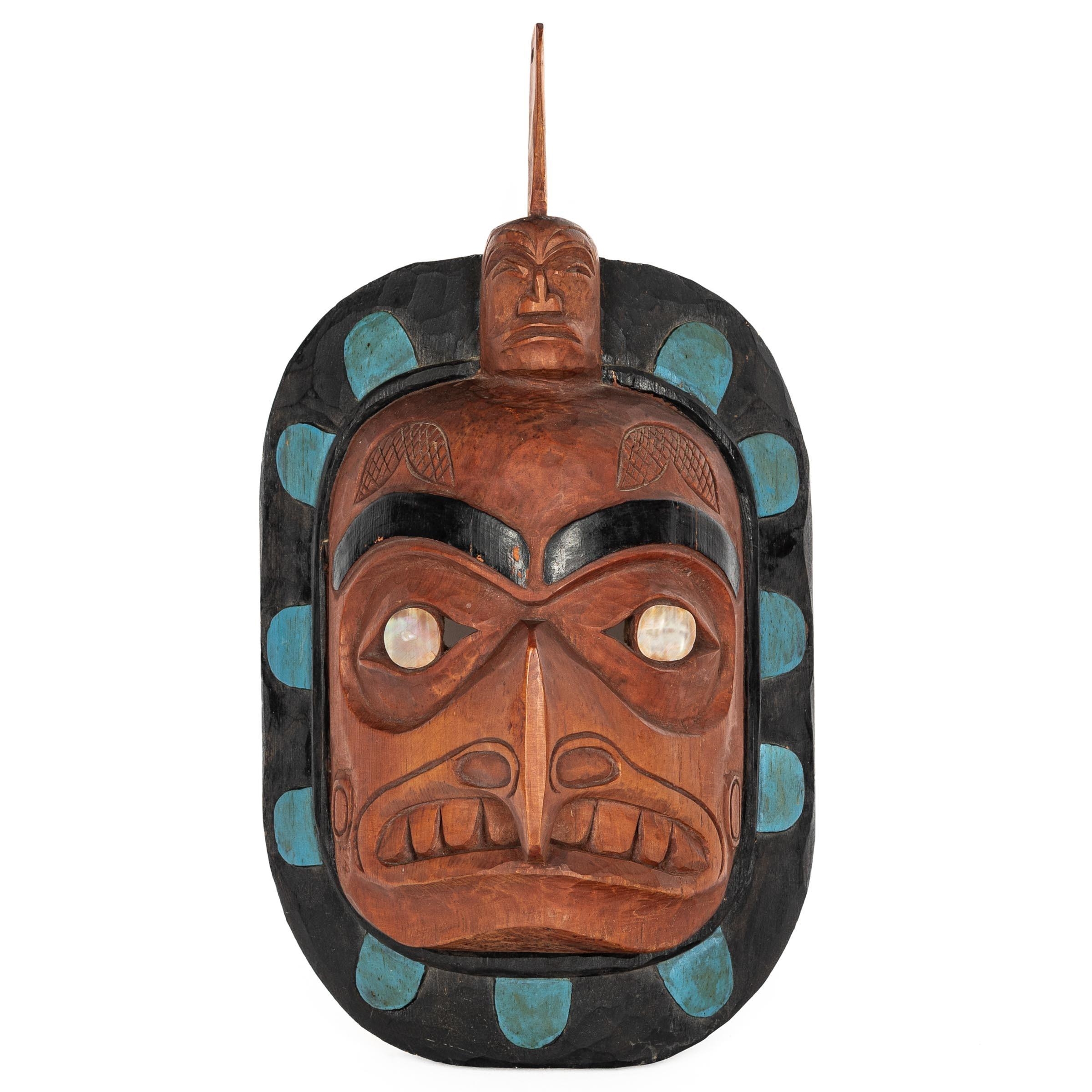 Raymond Williams | HAWK SUN MASK FRONTLET CA. 1970 (Circa 1970) | MutualArt