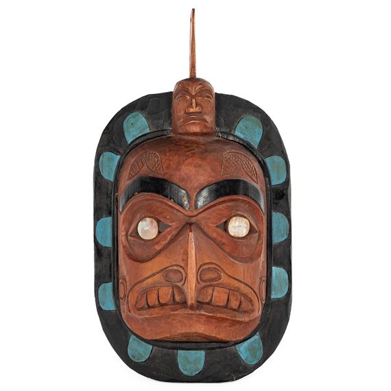 Raymond Williams | HAWK SUN MASK FRONTLET CA. 1970 (Circa 1970) | MutualArt