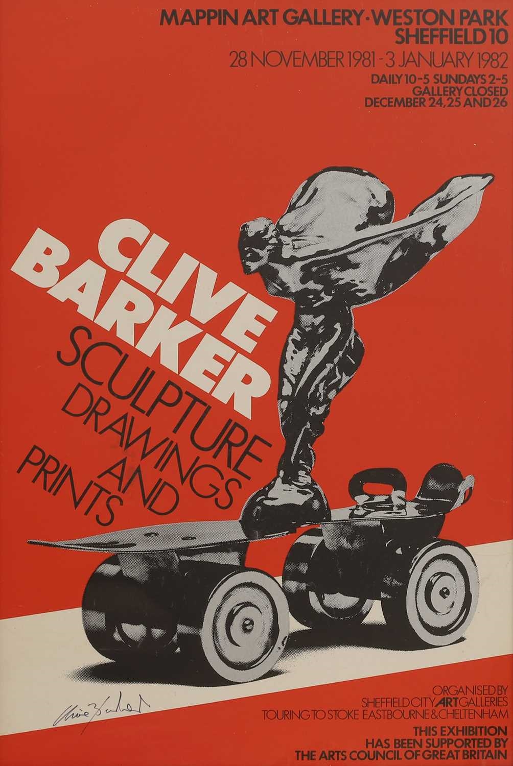 Clive Barker | Clive Barker Sculptures, Drawings and Prints | MutualArt