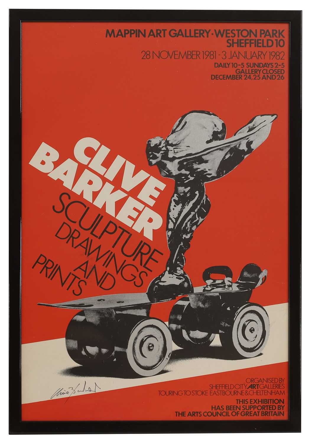 Clive Barker | Clive Barker Sculptures, Drawings and Prints | MutualArt