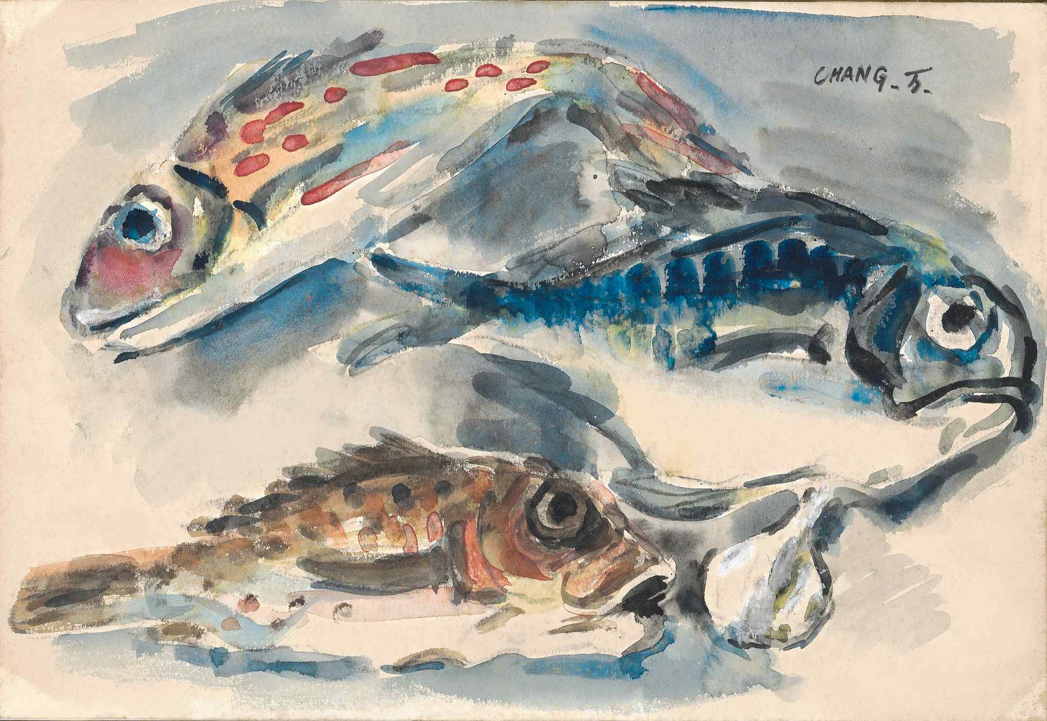 Chang Wan Chuan | Three Fish | MutualArt