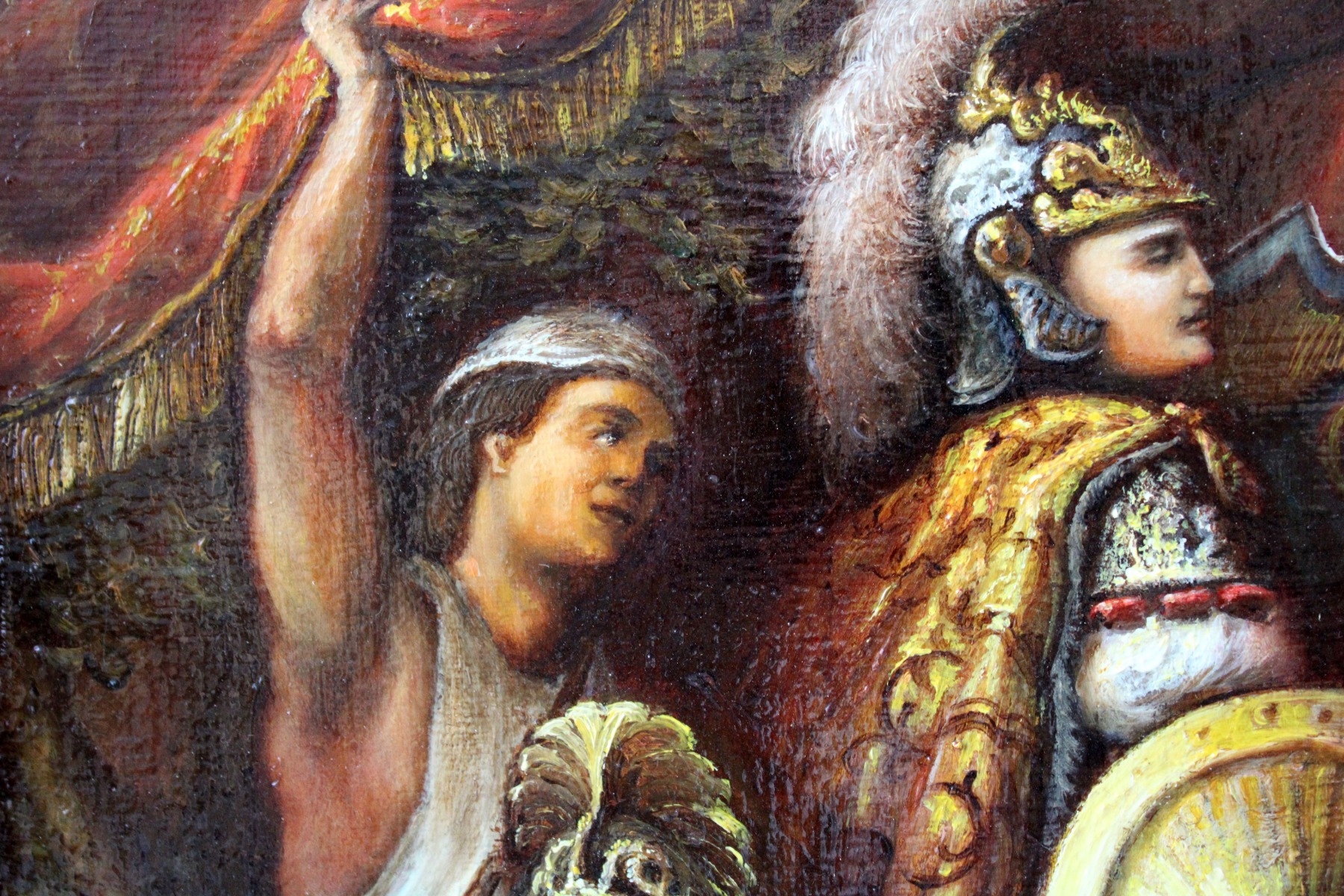 Yuri Safonoff | Caesar on his way to Pompeii (1999) | MutualArt