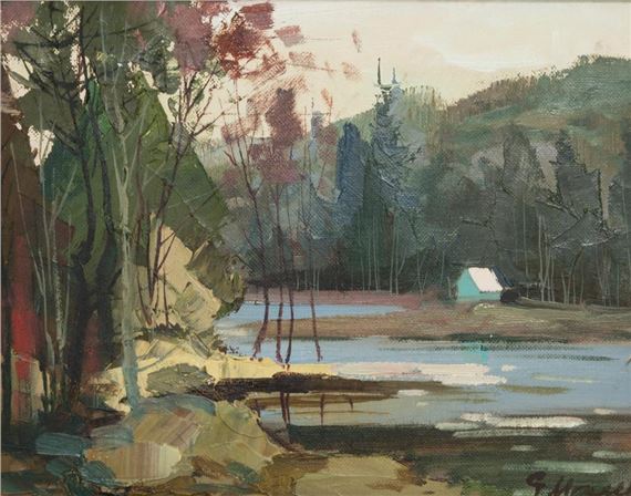 Geza Gordon Marich | Untitled - Lake Scene | MutualArt