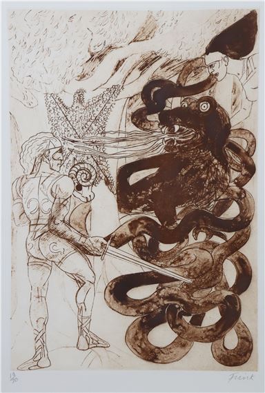 Elisabeth Frink | “Jason and the Golden Fleece” | MutualArt