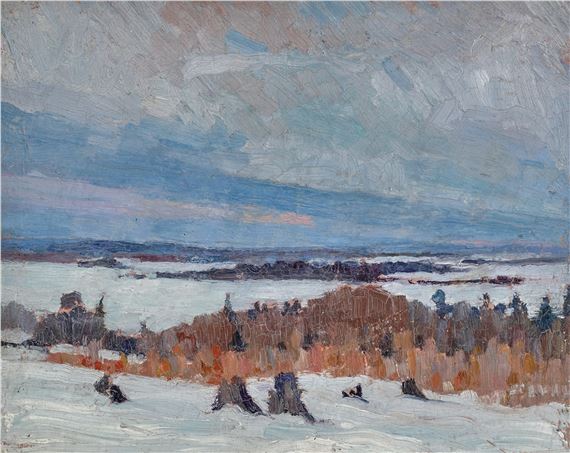 Franklin Carmichael | Winter Landscape | MutualArt