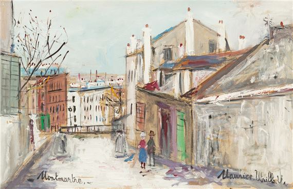 Maurice Utrillo | Montmartre | MutualArt
