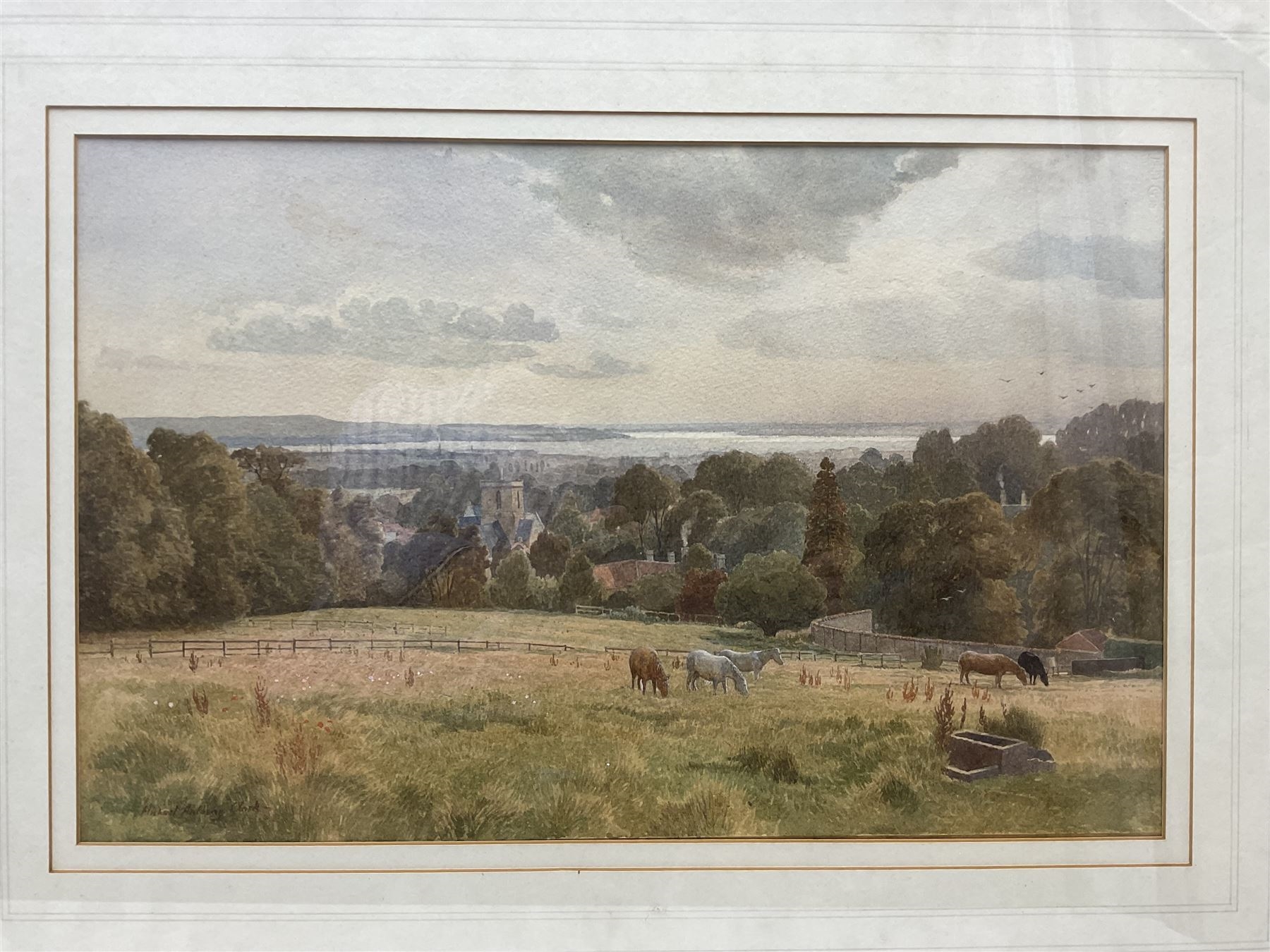 Michael Anthony Clark | Ravenscar from Robin Hood's Bay and Horses ...