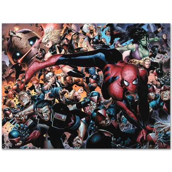 Jim Cheung | New Avengers #45 is a limited edition numbered giclee on ...