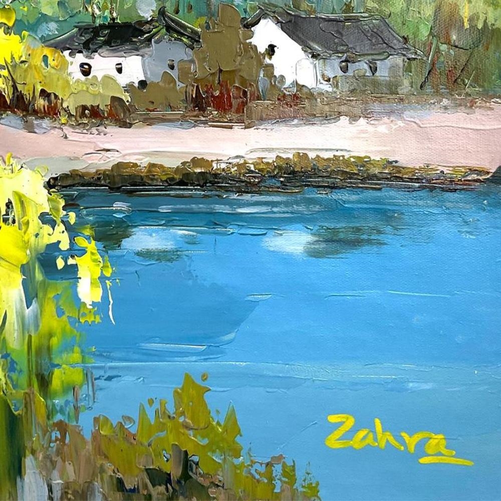 Zahra | Original Acrylic Painting on Canvas | MutualArt