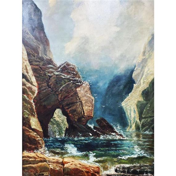 John Brett | The Irish Coast (1832) | MutualArt