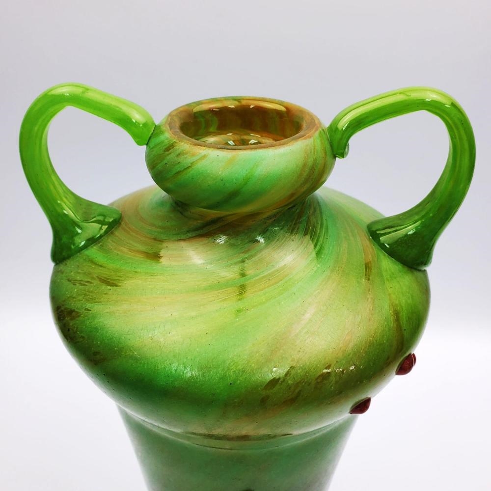 Daum Frères | Daum Nancy Art Nouveau French Art Glass Vase | MutualArt