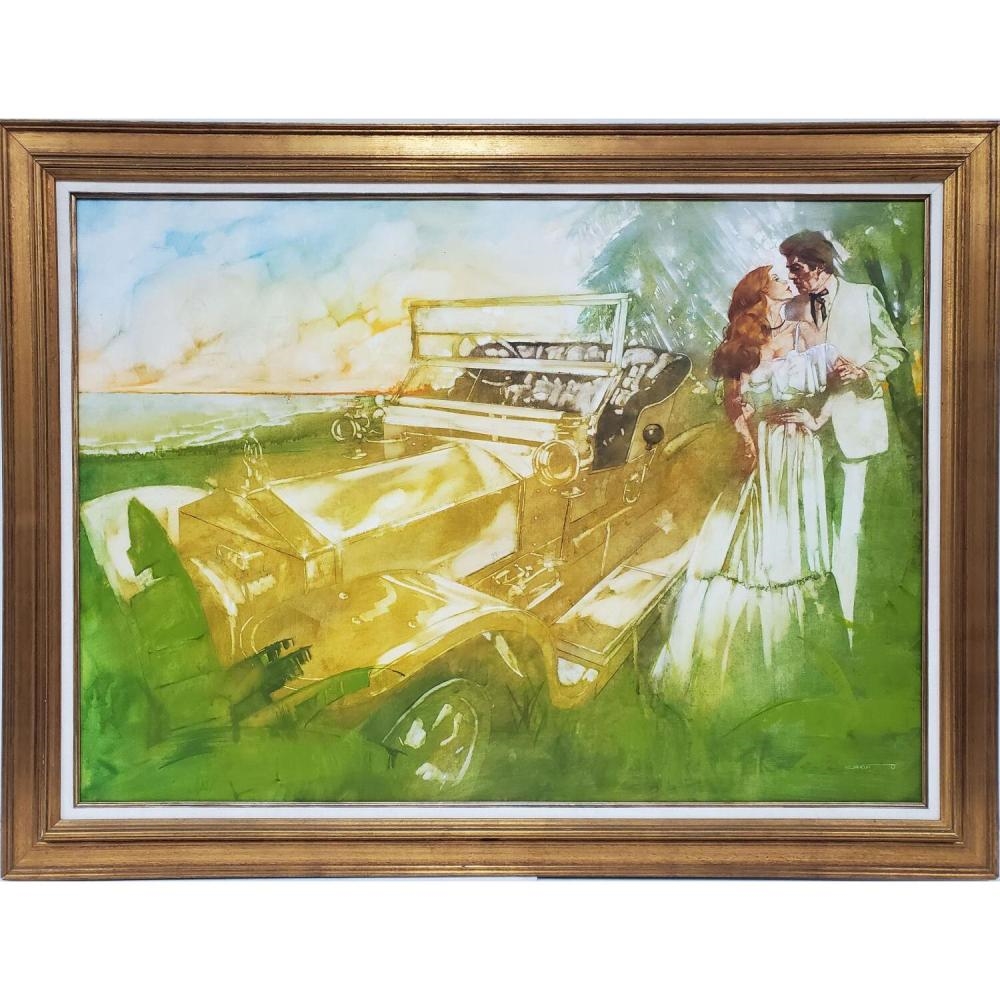 Robert Crofut | Old-Fashioned Romance w/ Model-T Car | MutualArt